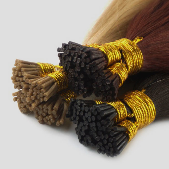 Pre Bonded Stick Tip Hair Extensions 20 Indian Remy Foxy Hair