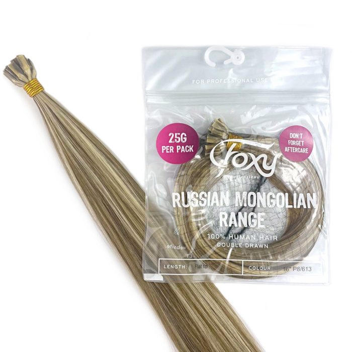 Pre Bonded Flat Tip Hair Extensions Foxy Hair Extensions